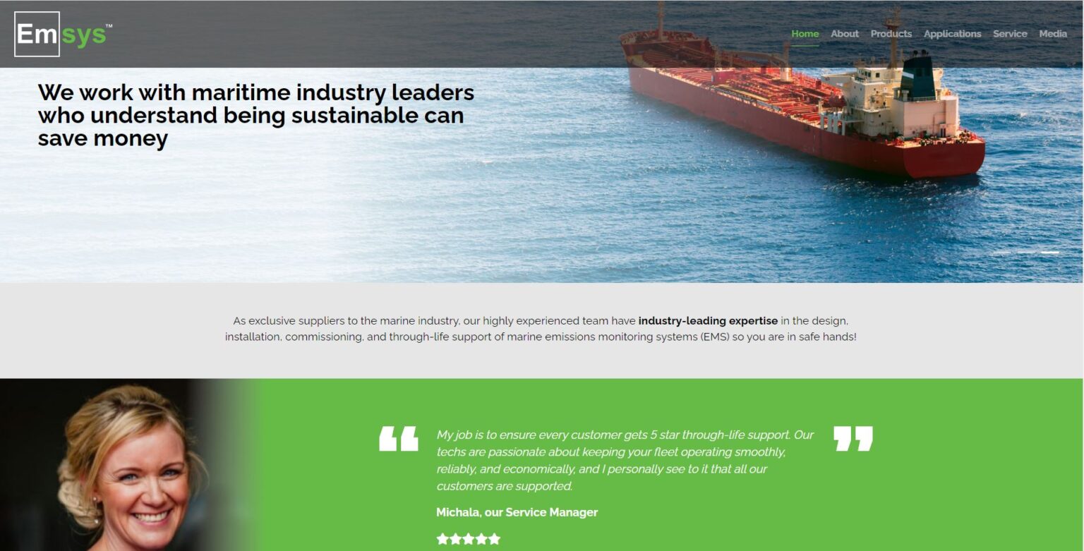 Emsys Maritime launches new website - Emsys Maritime Ltd Emsys Maritime Ltd